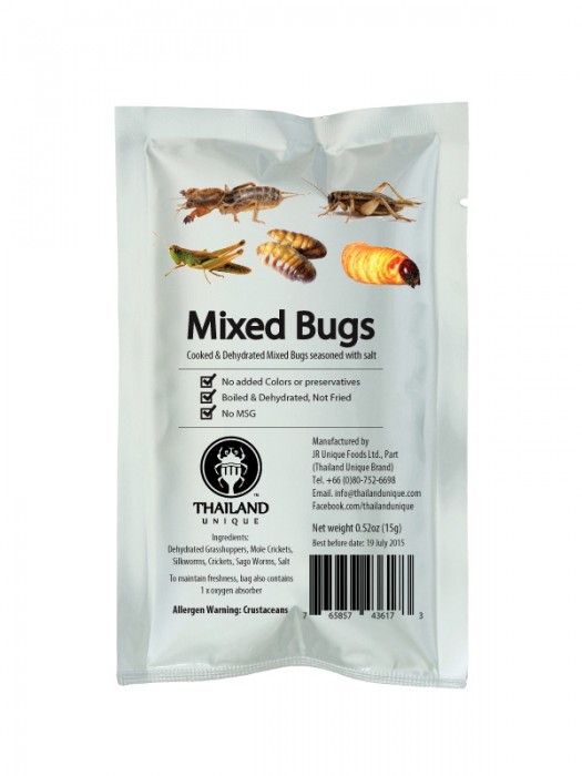 Mixed Edible Insects 15g