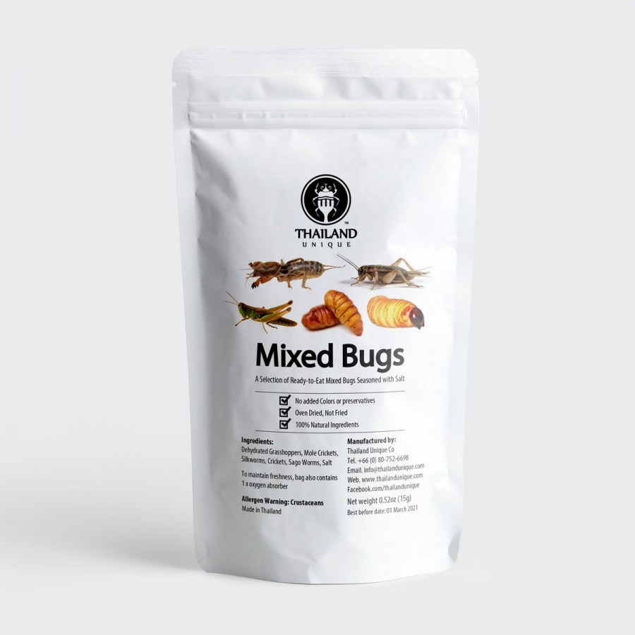 Mixed Edible Insects 15g